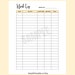 Work Log Digital Download Printable PDF, Work Tracker, Log Work Hours ...