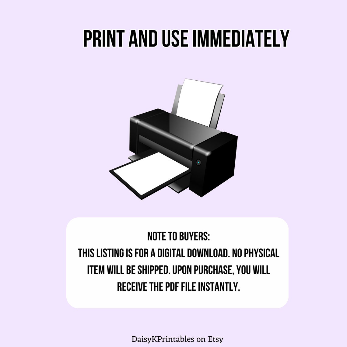 Expense Tracker Digital Download Printable PDF, Weekly Expense Log ...