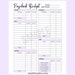 Paycheck Budget Printable Digital Download PDF, Budget Planner, Budget ...
