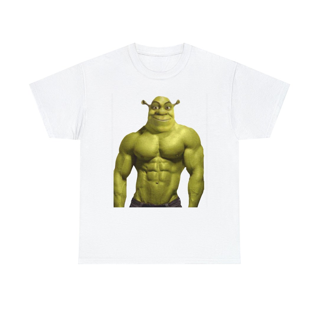 Buff Daddy Shrek Tee - Etsy
