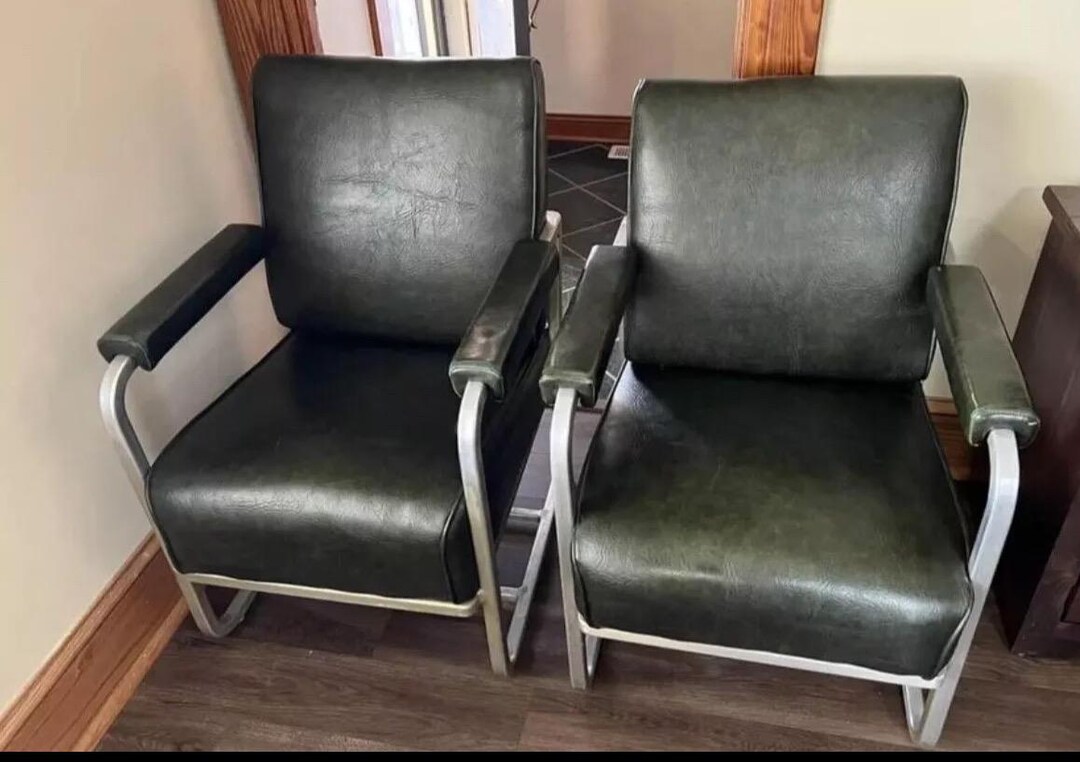 Pullman Dining Car Chairs Mid Century Modern - Etsy
