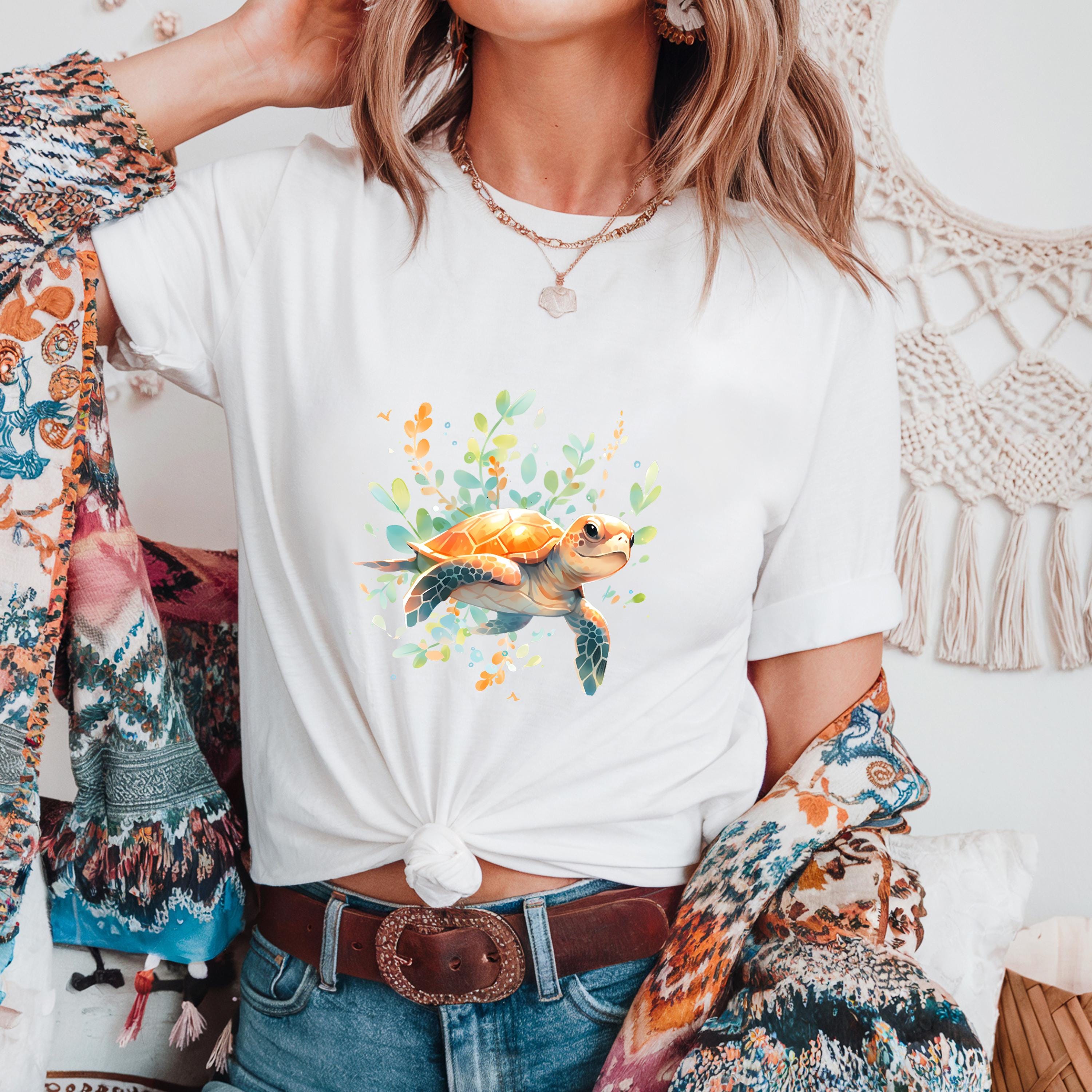 Comfort Colors Sea Turtle Shirt, Beach Tee, Sea World Shirt, Save the ...