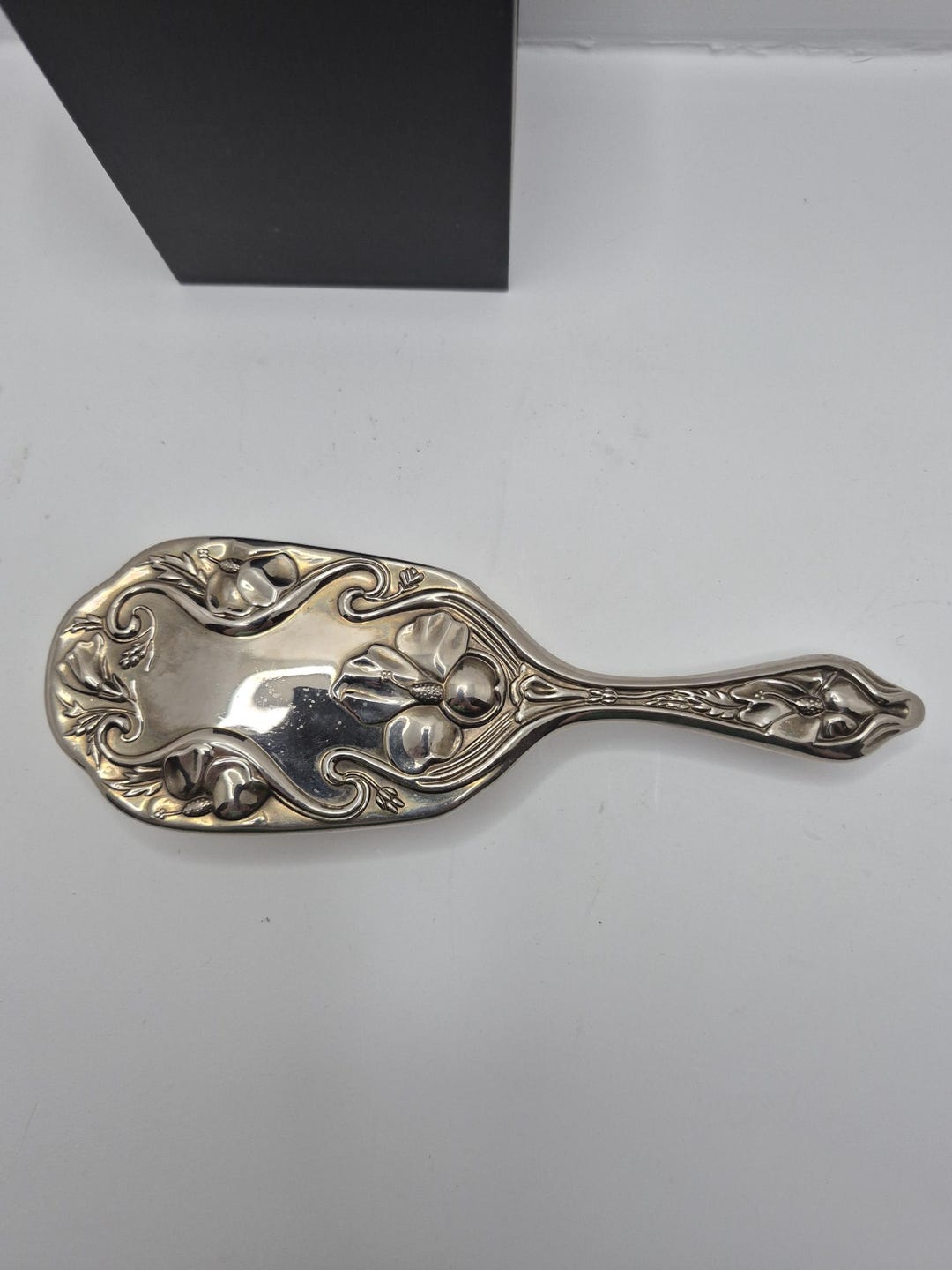 1970's Era Art Nouveau Silver Tone Hair Brush - Etsy