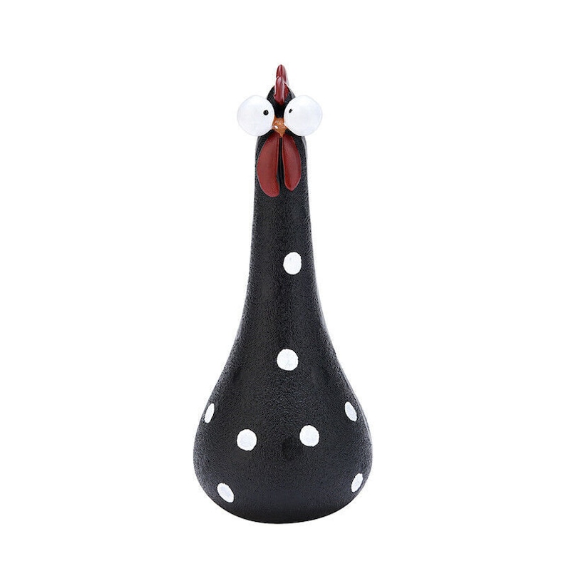 20CM Silly Chicken Statues - Long Neck Chicken Decor Ornament - Outdoor ...