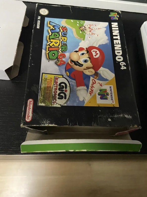 Super Mario 64 With Nice Box and Game in Excellent Condition N64 ...