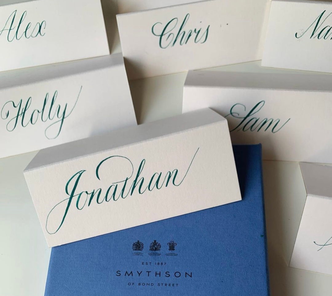Handwritten Placenames, on Top Quality Card, Any Colour Ink, Variety of ...