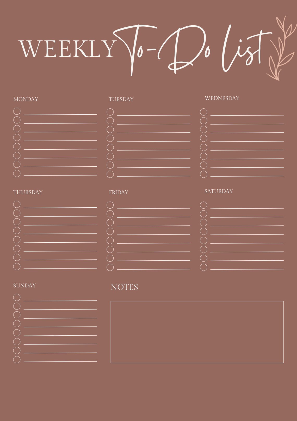 Boho Daily Routine Guide - Digital Download - Etsy