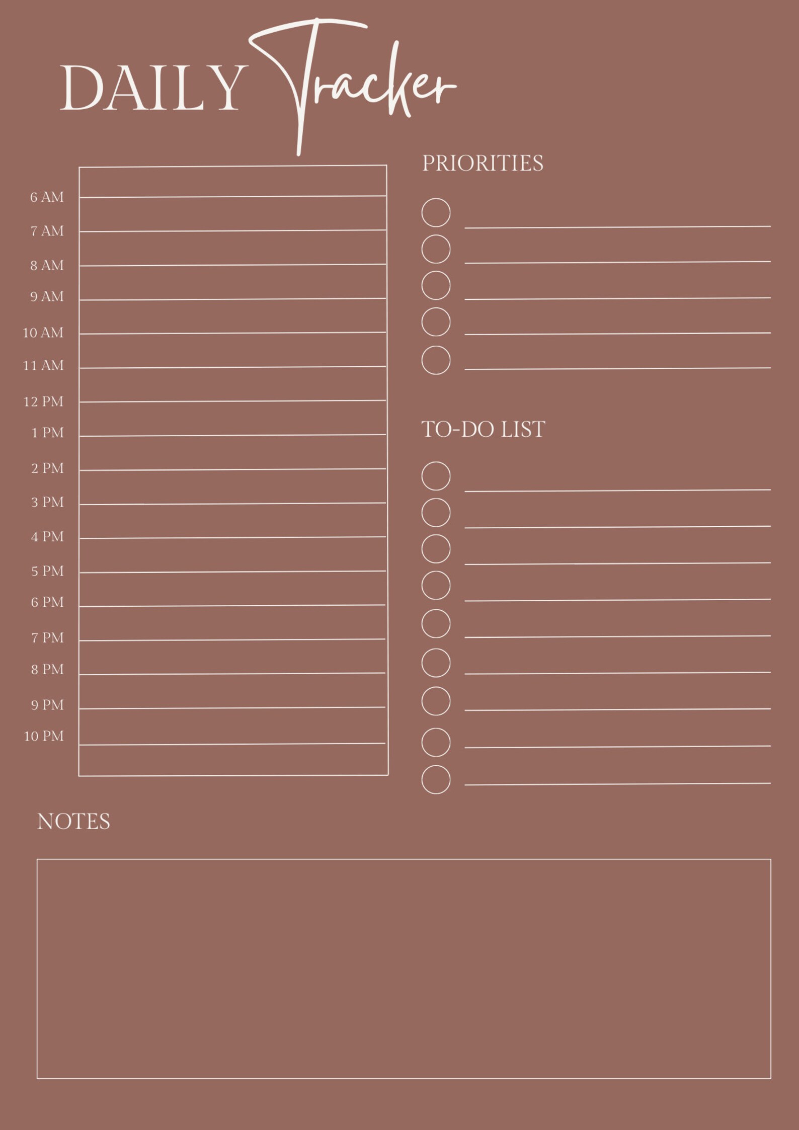 Boho Daily Routine Guide - Digital Download - Etsy