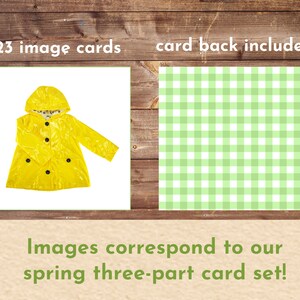 Printable Spring Matching Game Spring Memory Game Real Images ...
