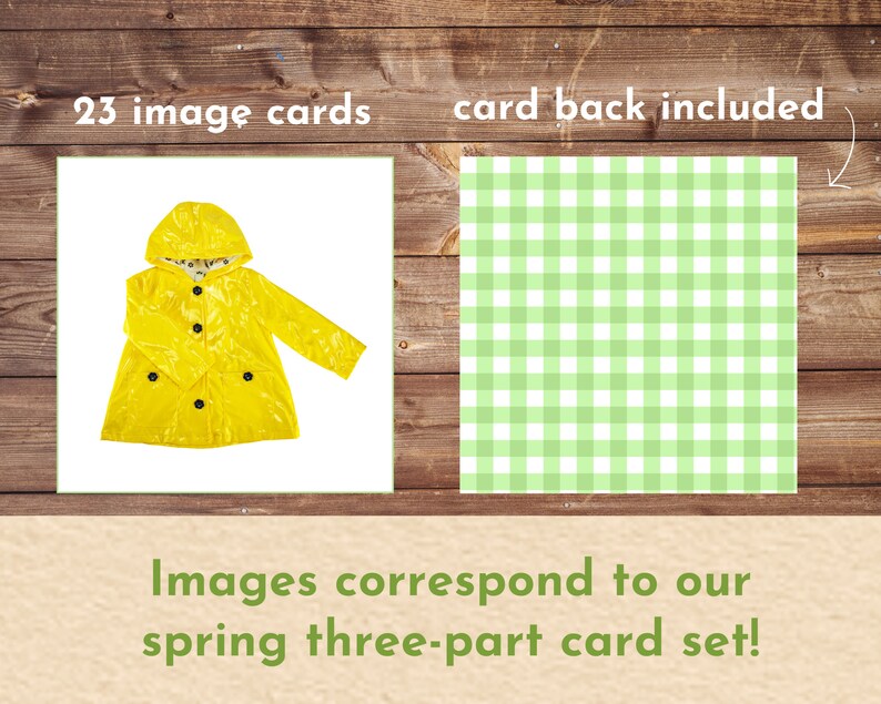 Printable Spring Matching Game Spring Memory Game Real Images ...