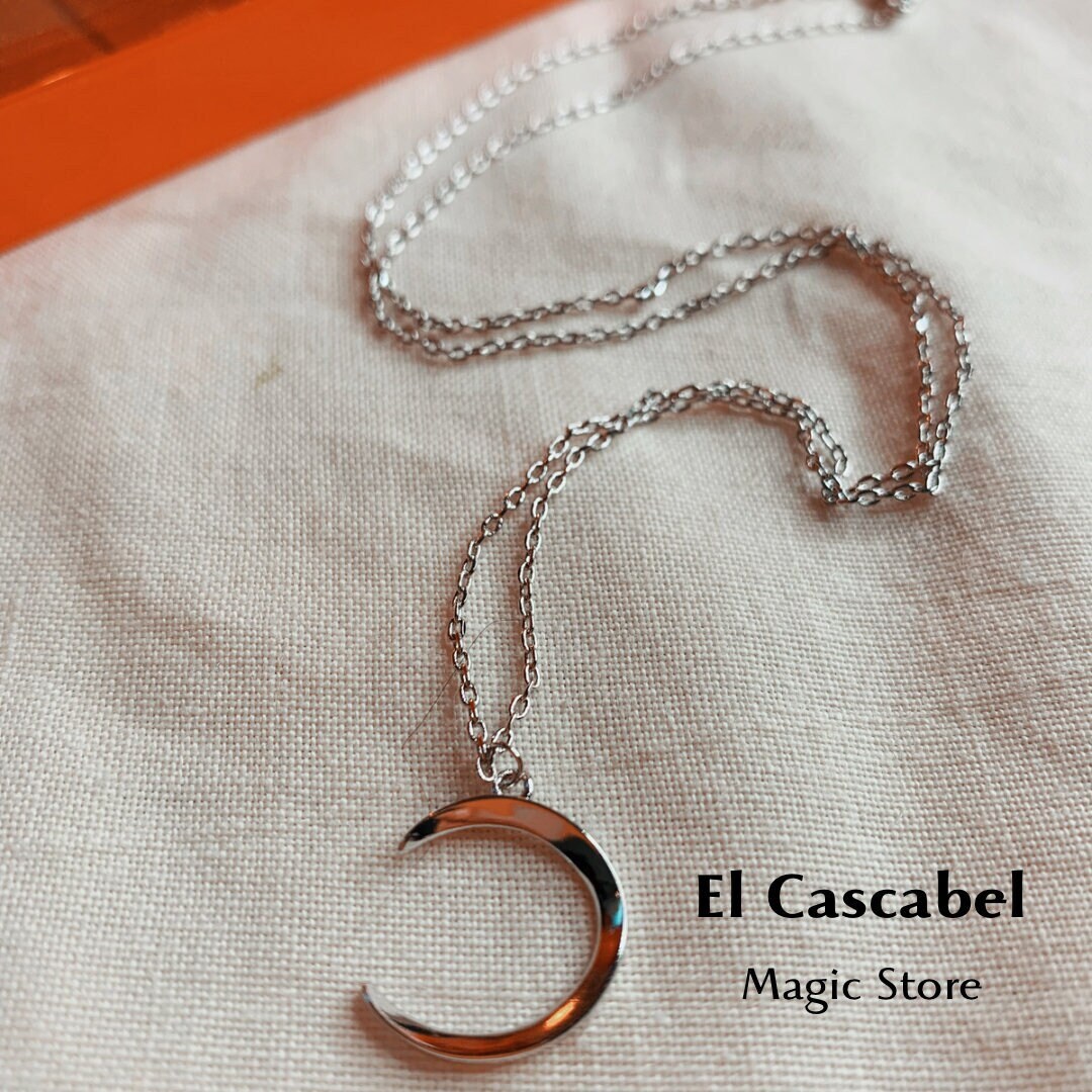 Luna Silver Necklace. Magical Amulet. Real 925 Silver. Read Below for a ...
