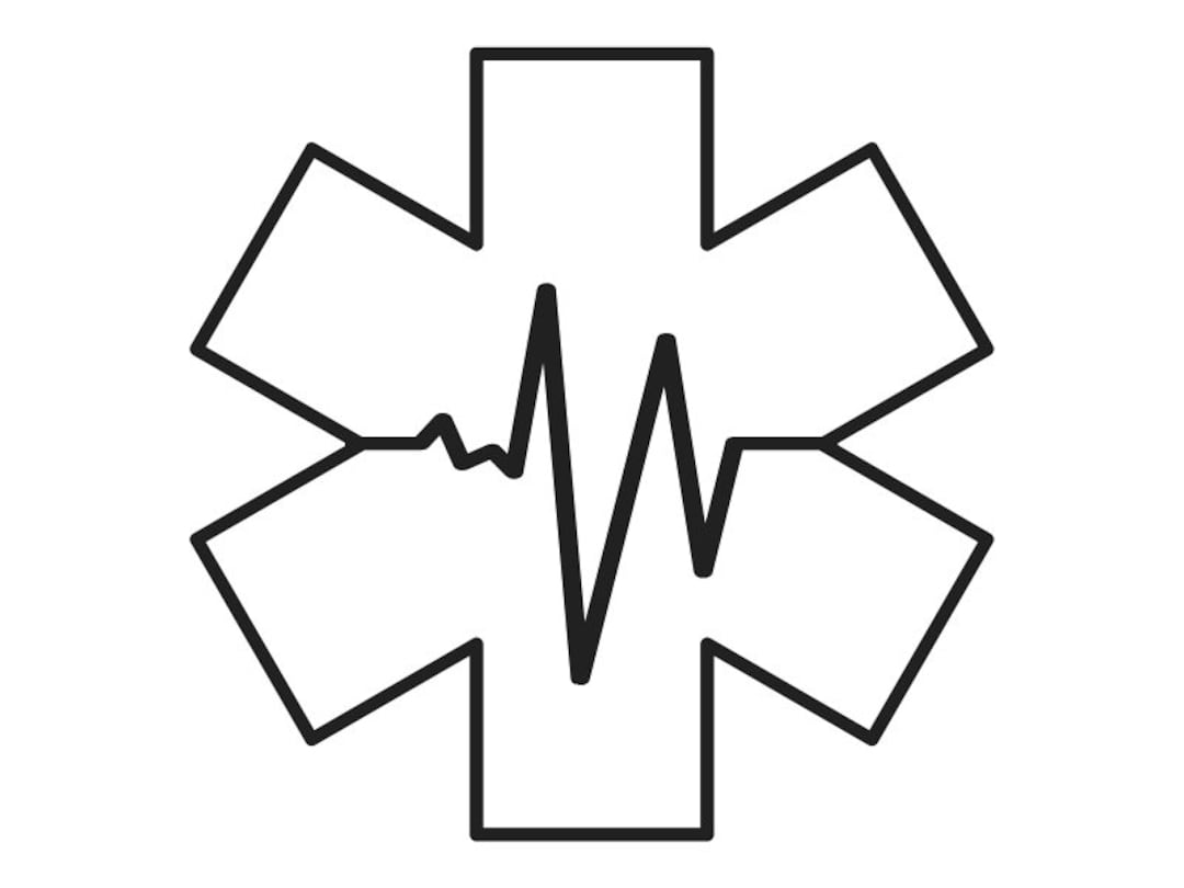 EMS Star of Life SVG - Etsy