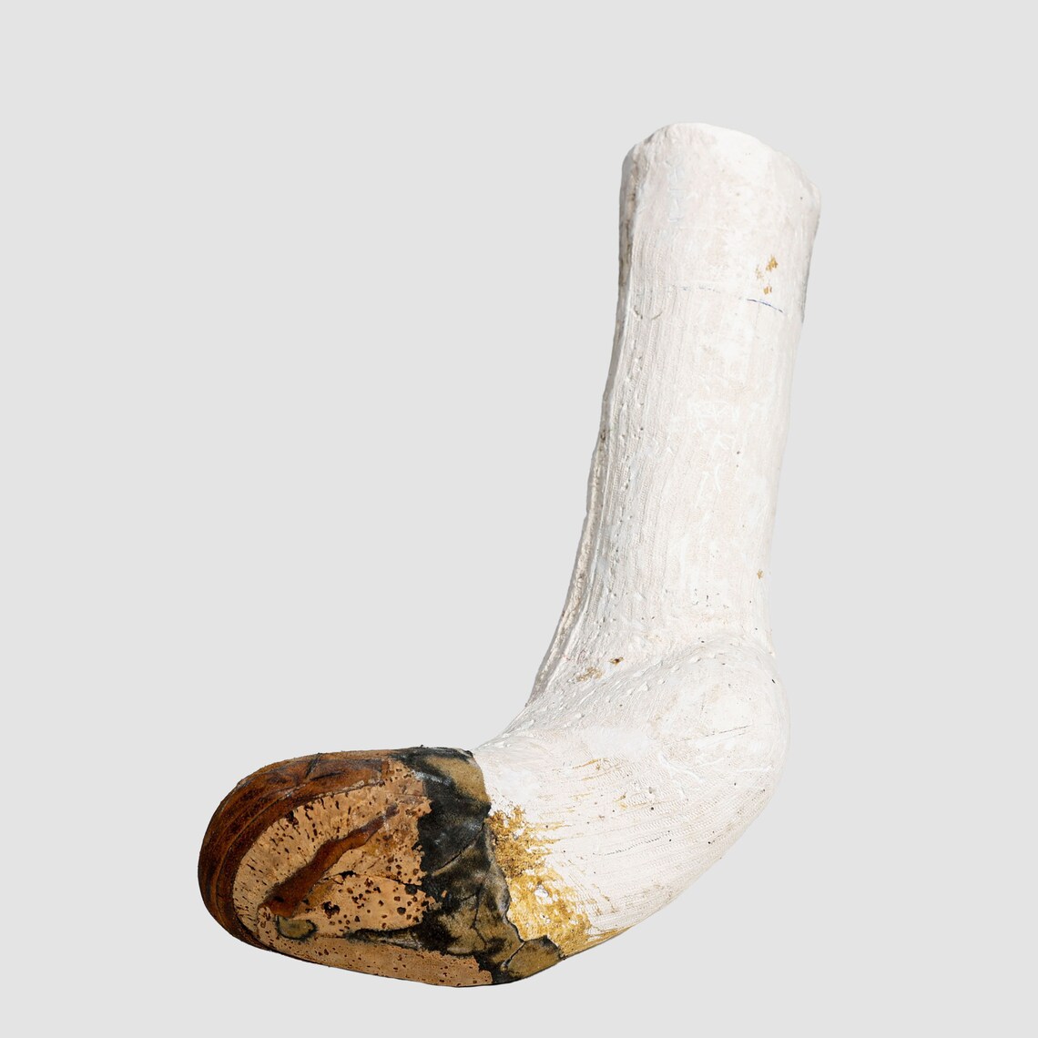 Vintage Plaster Mold of Deformed Feet, Shoe Bandagist, Medical ...