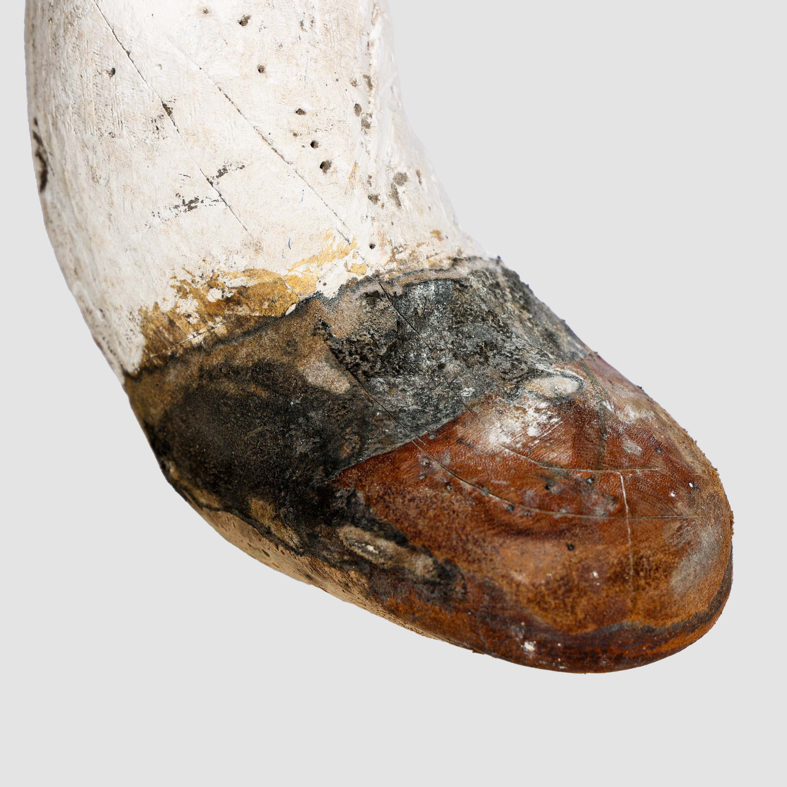 Vintage Plaster Mold of Deformed Feet, Shoe Bandagist, Medical ...