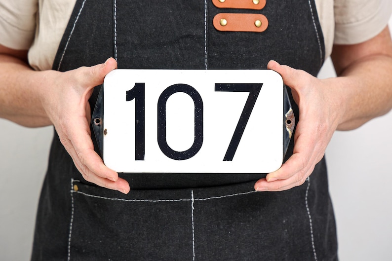 Vintage House Number Signs Available Individually. - Etsy