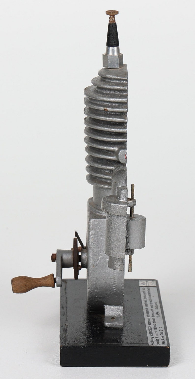Old Technical School Model of an Engine, Original Vintage 1950s ...