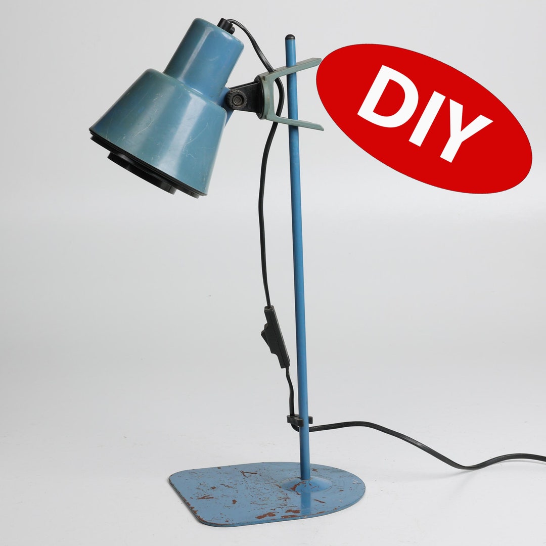 Vintage Table Lamp, Sold as a DIY Project. - Etsy