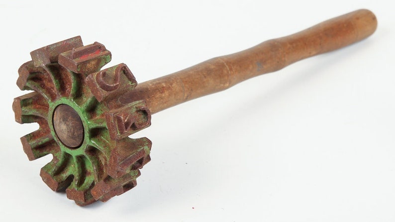 Vintage Wood & Steel Log Marking Tree Number Stamp Hammer - Etsy