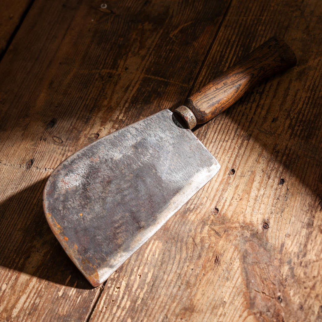 Vintage Old German Butcher Knife, Big Cleaver, 1950s - Etsy