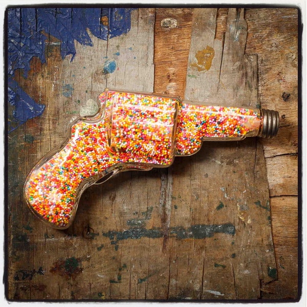 Antique Glass Candy Container - Etsy