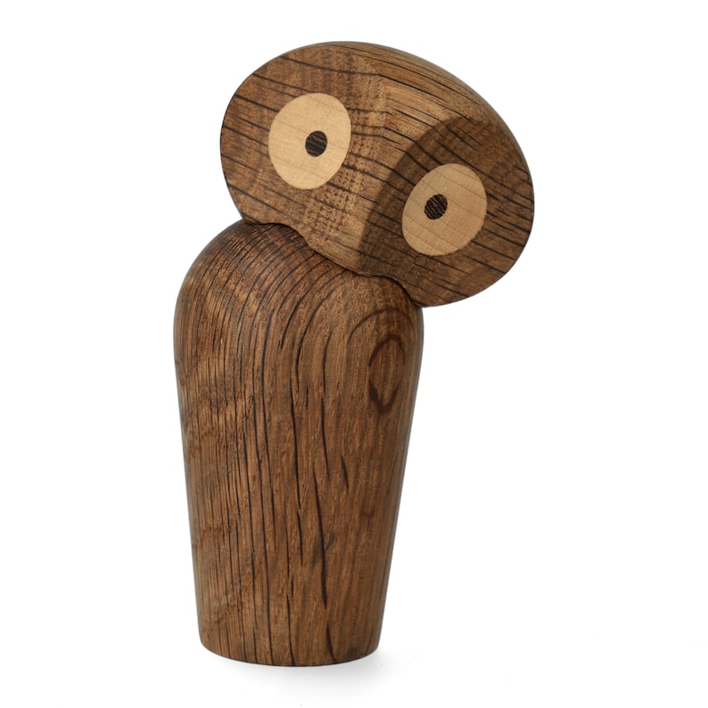 Poul Anker Hansen Wooden Owl – Danish Mid-century Design With Magnetic ...