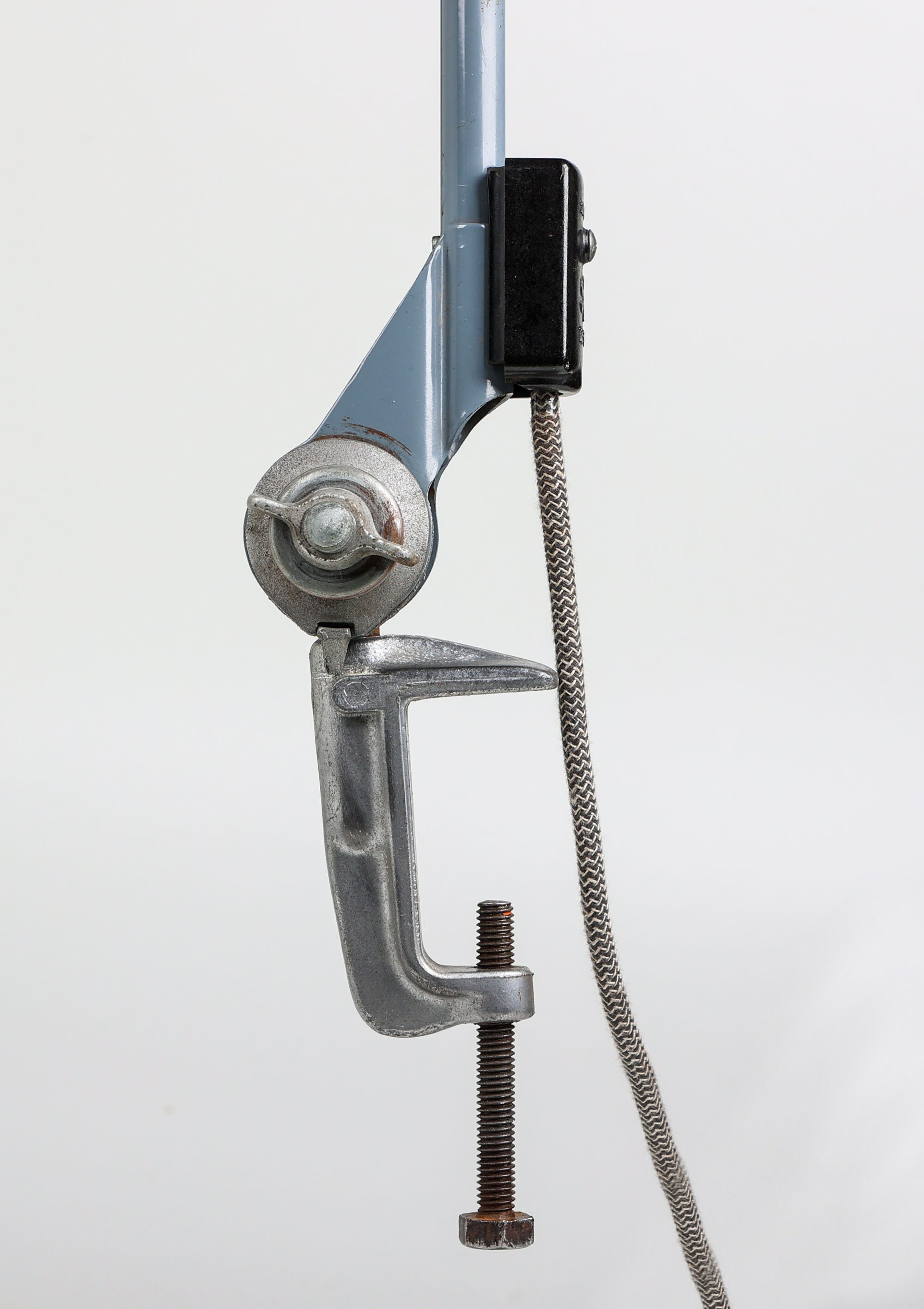 Vintage Ernst Rademacher Germany Architects Desk Lamp 1930’s Enamel ...