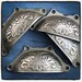 Vintage 1920s-30s Drawer Pulls – Beautifully Decorated on the Front - Etsy