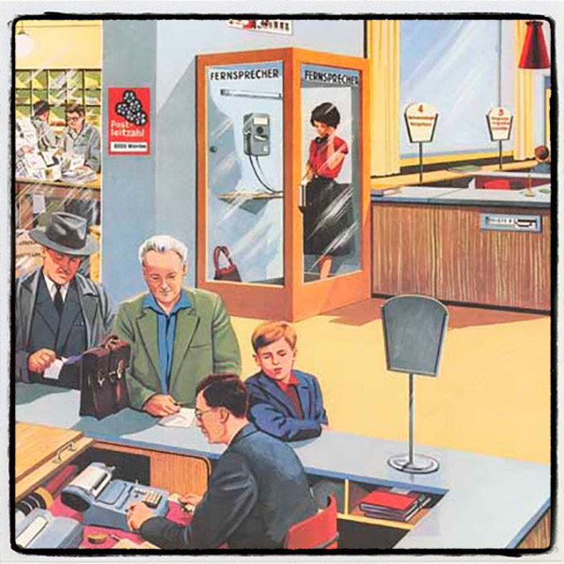 Vintage 1950s German School Poster, Daily Life Education Chart - Etsy UK