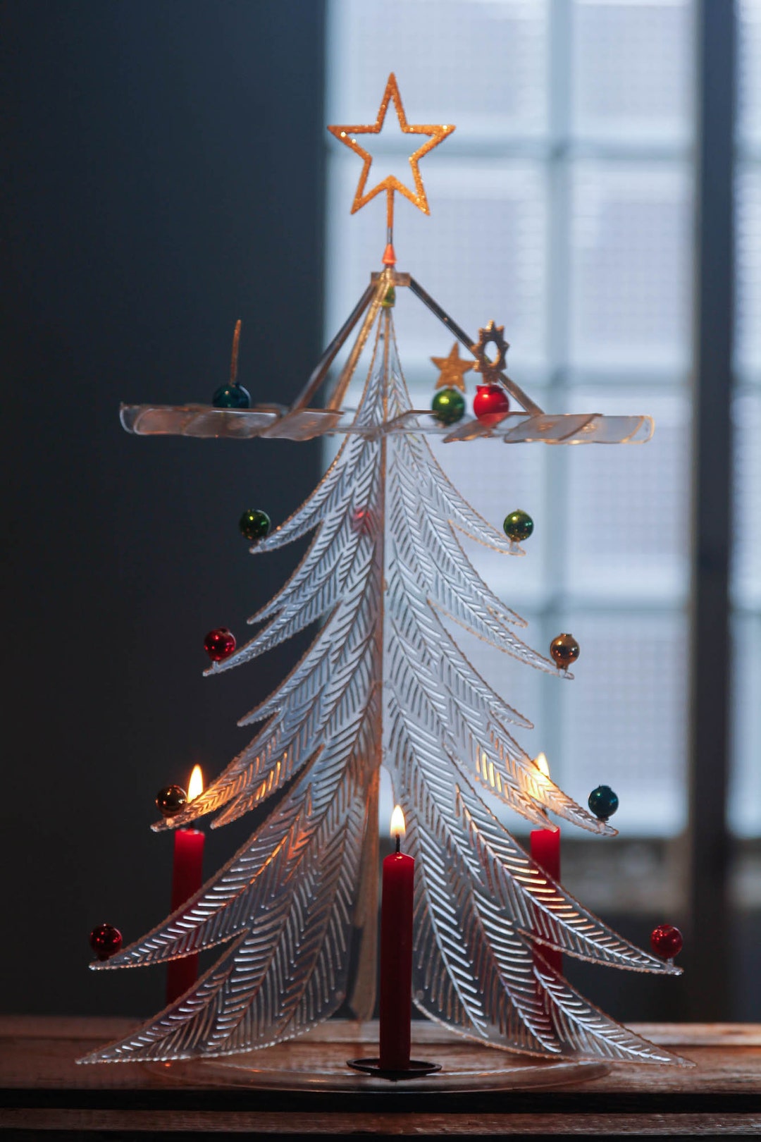 Vintage Christmas Tree Mobile, Made in West Germany, 1950s New Old ...