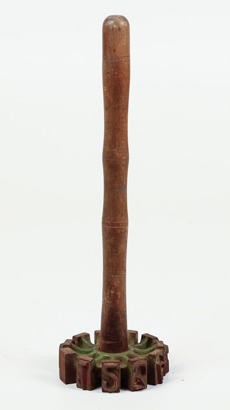 Vintage Wood & Steel Log Marking Tree Number Stamp Hammer - Etsy