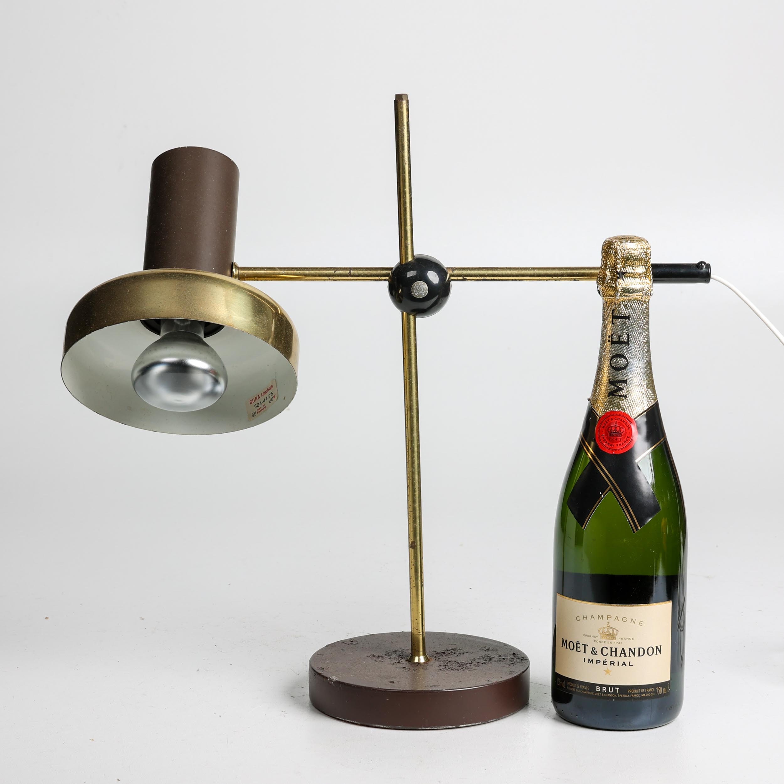 Gura Leuchten Vintage Desk Lamp, Germany, Sold as a DIY Project. - Etsy