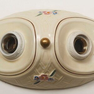 Vintage German Wall or Ceiling Sockets Porcelain Lamp 1930s - Etsy