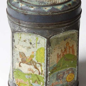 Kielland's Factories, Norwegian Tin, Worn in the Rough Way. Candy Tin ...