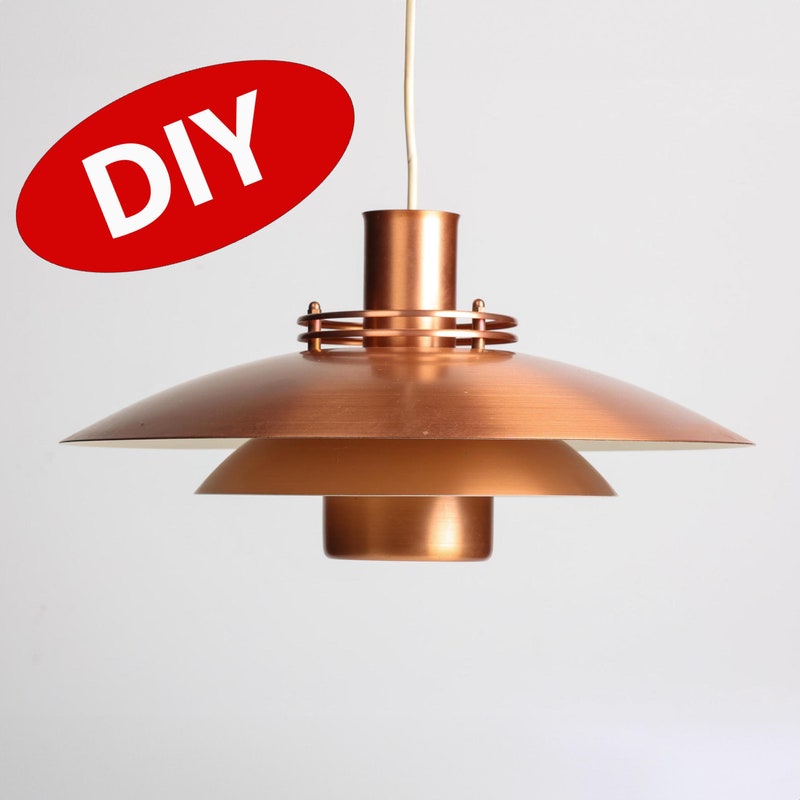 Danish Ceiling Light - Etsy