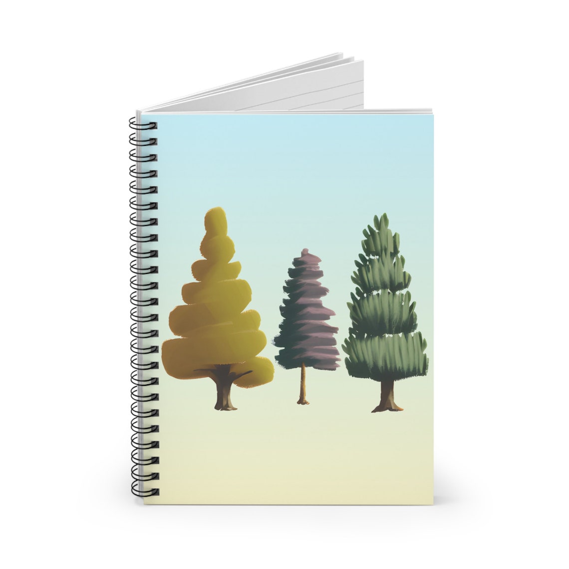 Spiral Notebook AI Art Inspired Ruled Line Quality Cover & Pages - Etsy