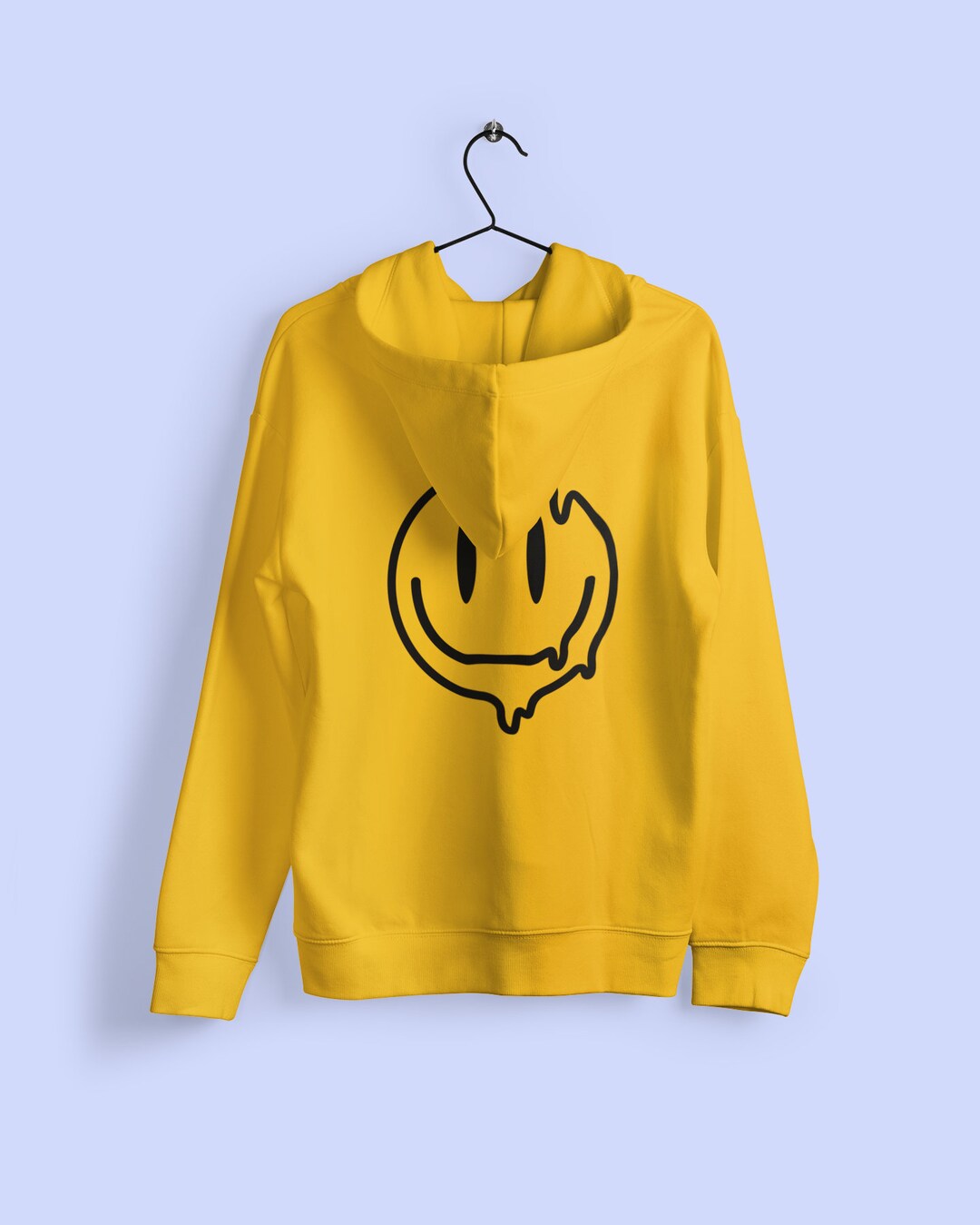 Smiley Face Hoodie - Etsy