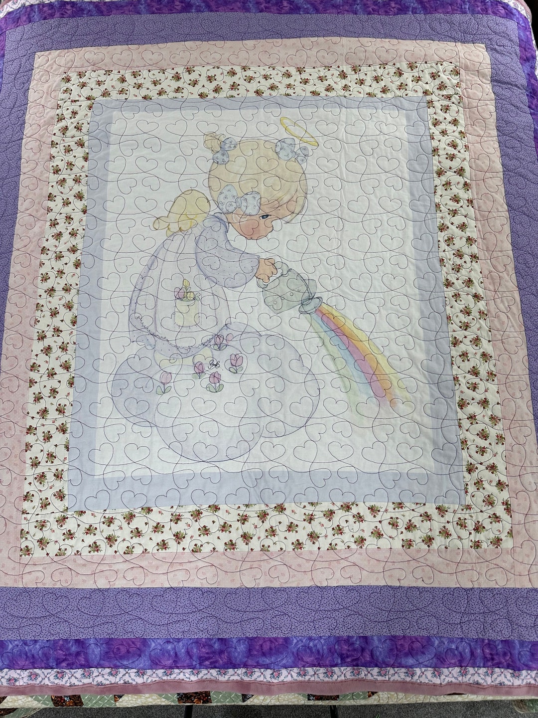 Quilt, Throw, Cuddle Quilt, Precious Moments - Etsy