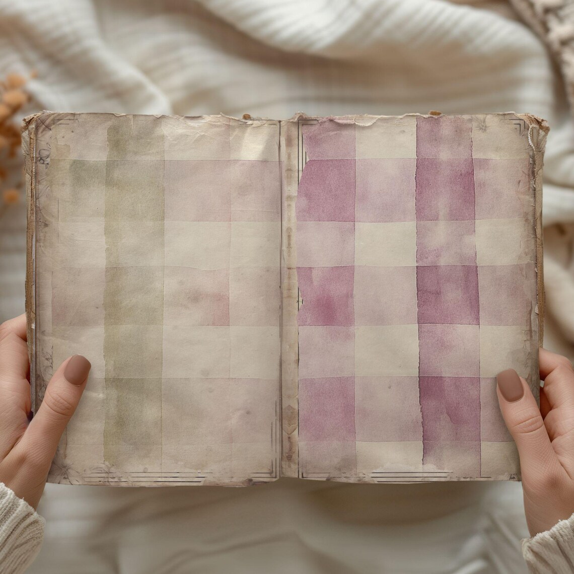 Charming Lilac Junk Journal Kit Vol 1 – 6 Botanical Printable Pages ...
