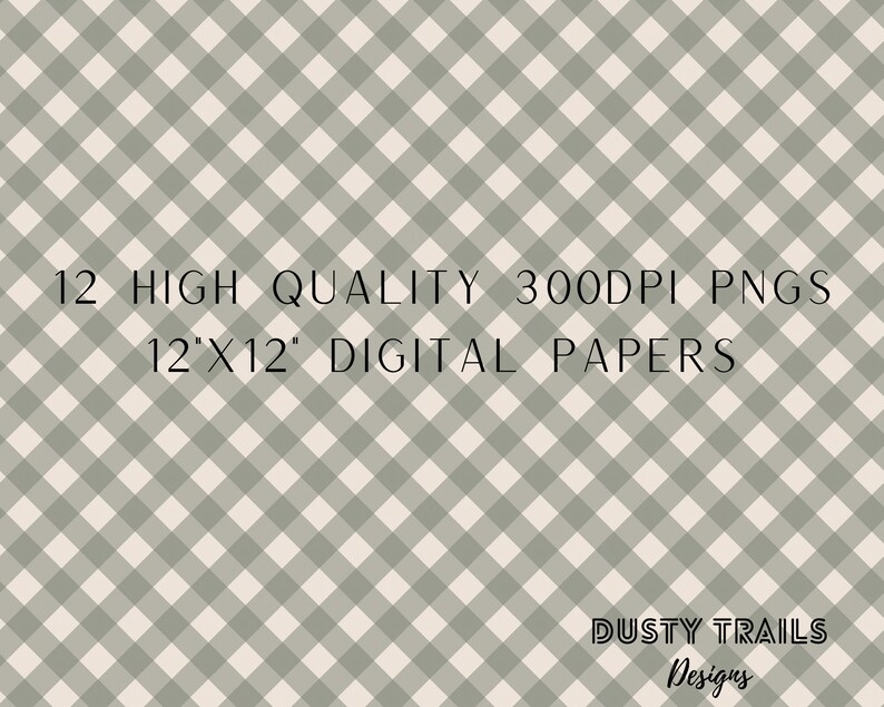 12 Vintage Plaid | Digital Paper | Seamless Pattern | Plaid Printable ...