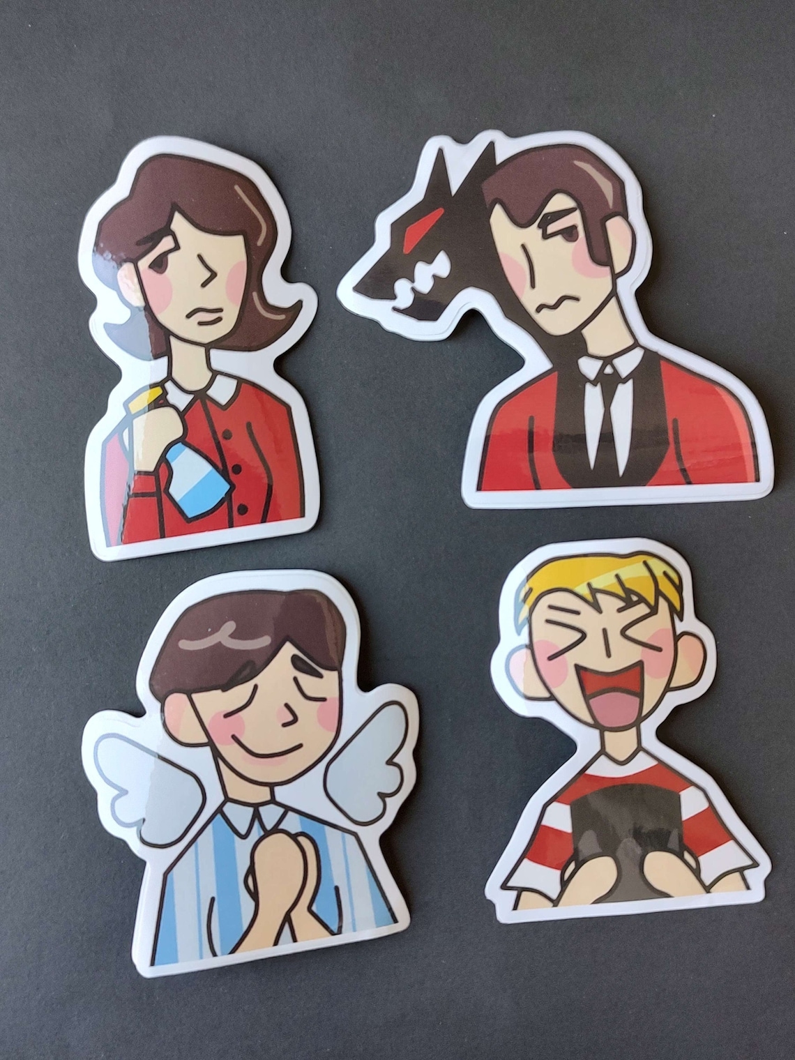 Puppington Family Sticker Set Moral Orel Clay Bloberta Shapey 4pc Die ...