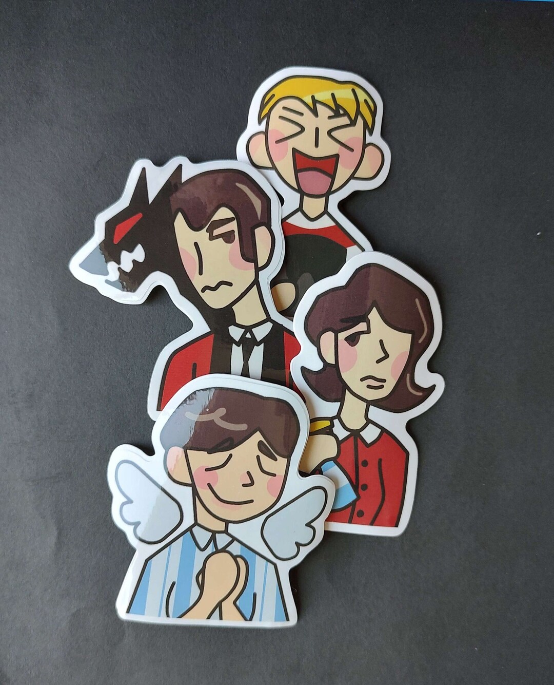 Puppington Family Sticker Set | Moral Orel | Clay Bloberta Shapey | 4pc ...