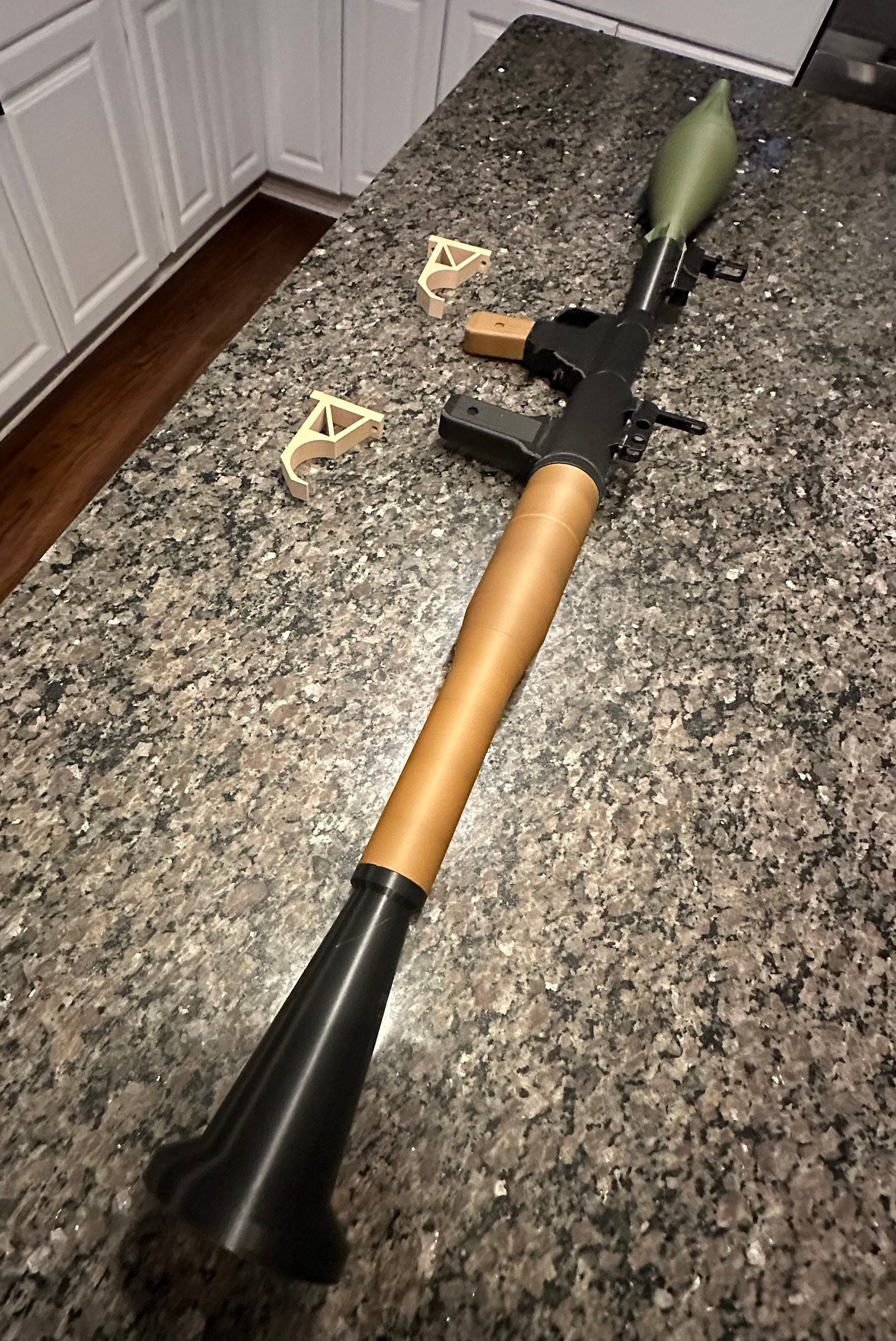 Replica RPG-7 Rocket Launcher With Wall Mounts - Etsy