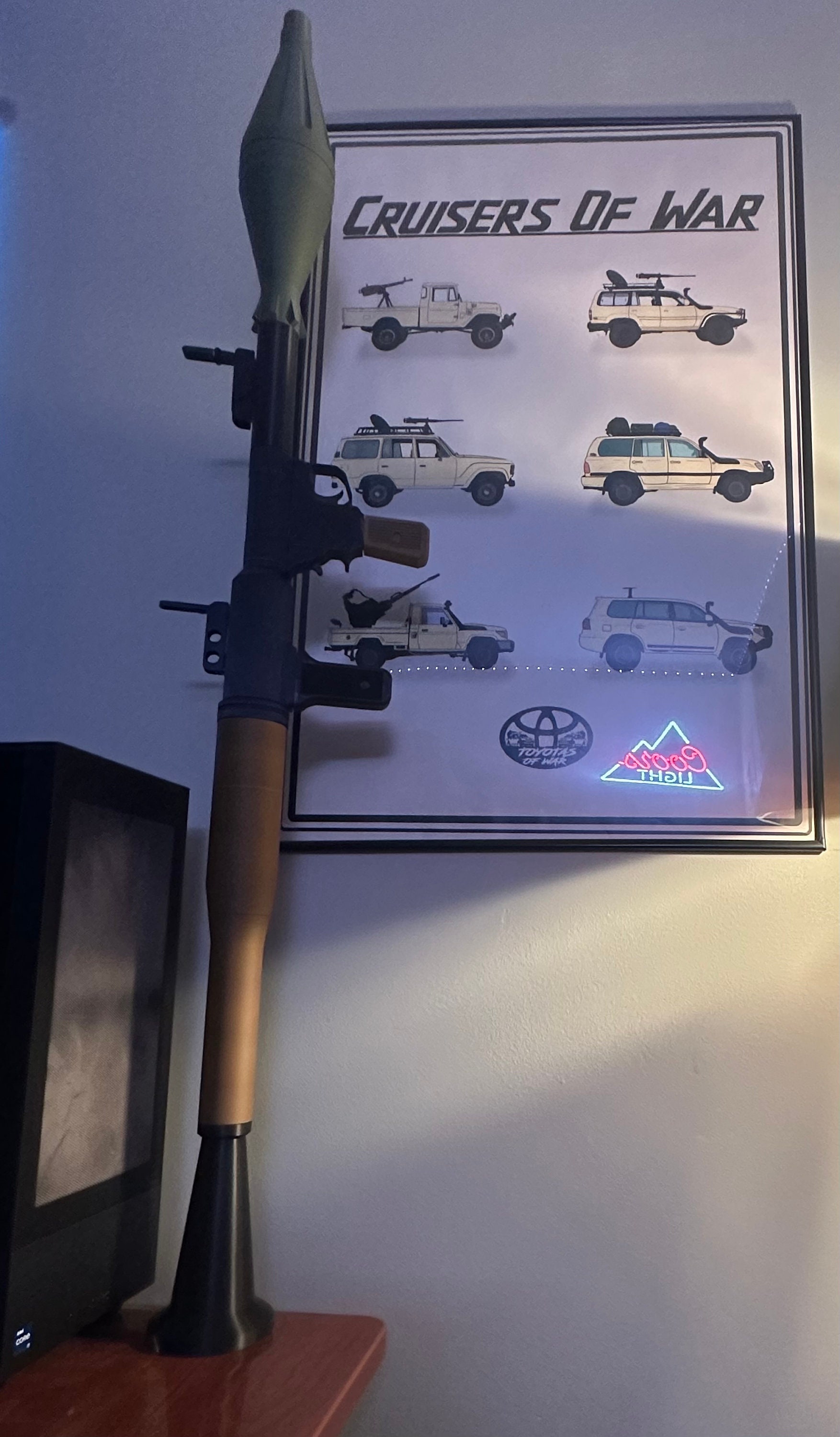 Replica RPG-7 Rocket Launcher With Wall Mounts - Etsy Australia