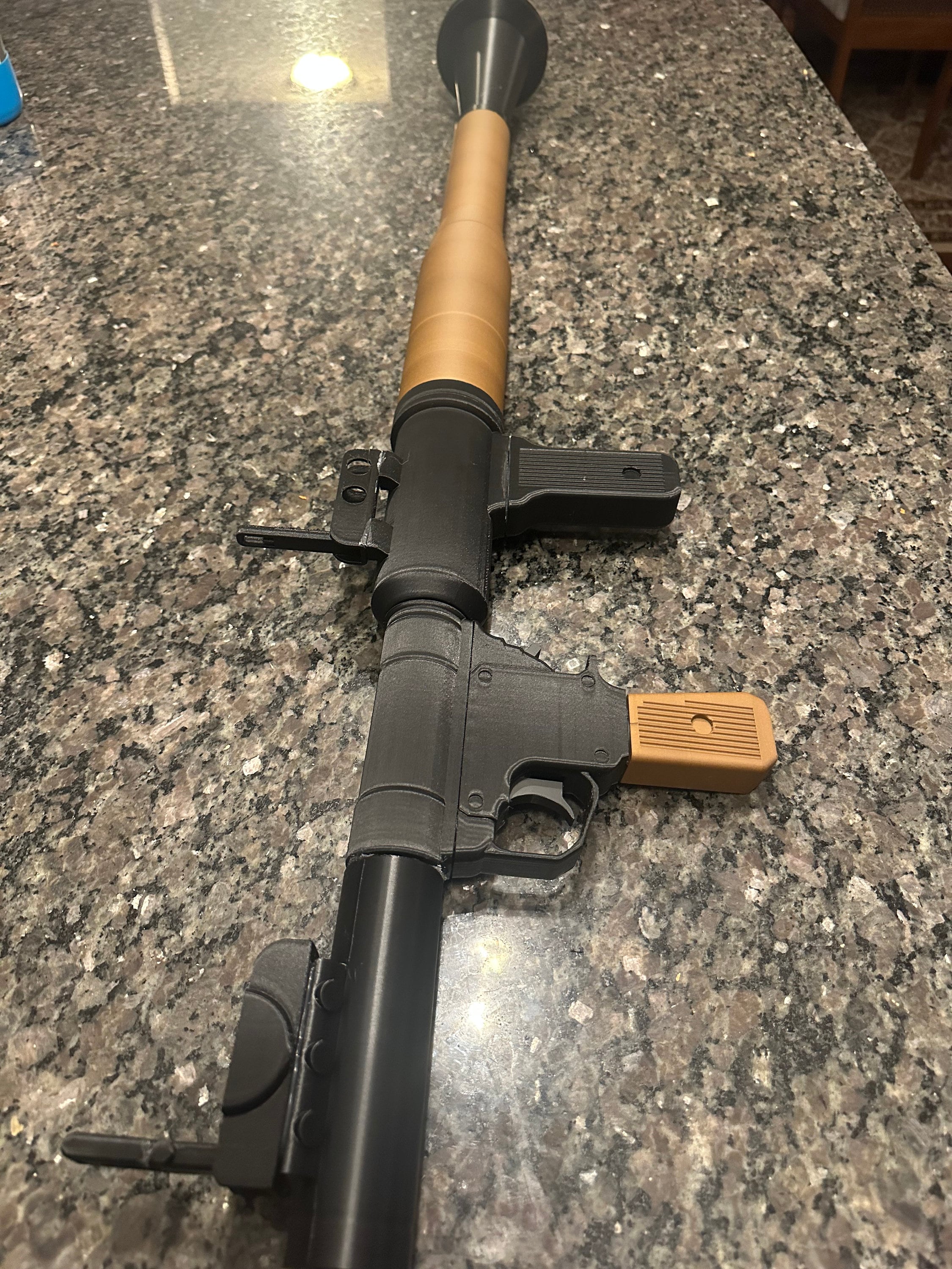 Replica RPG-7 Rocket Launcher With Wall Mounts - Etsy Australia