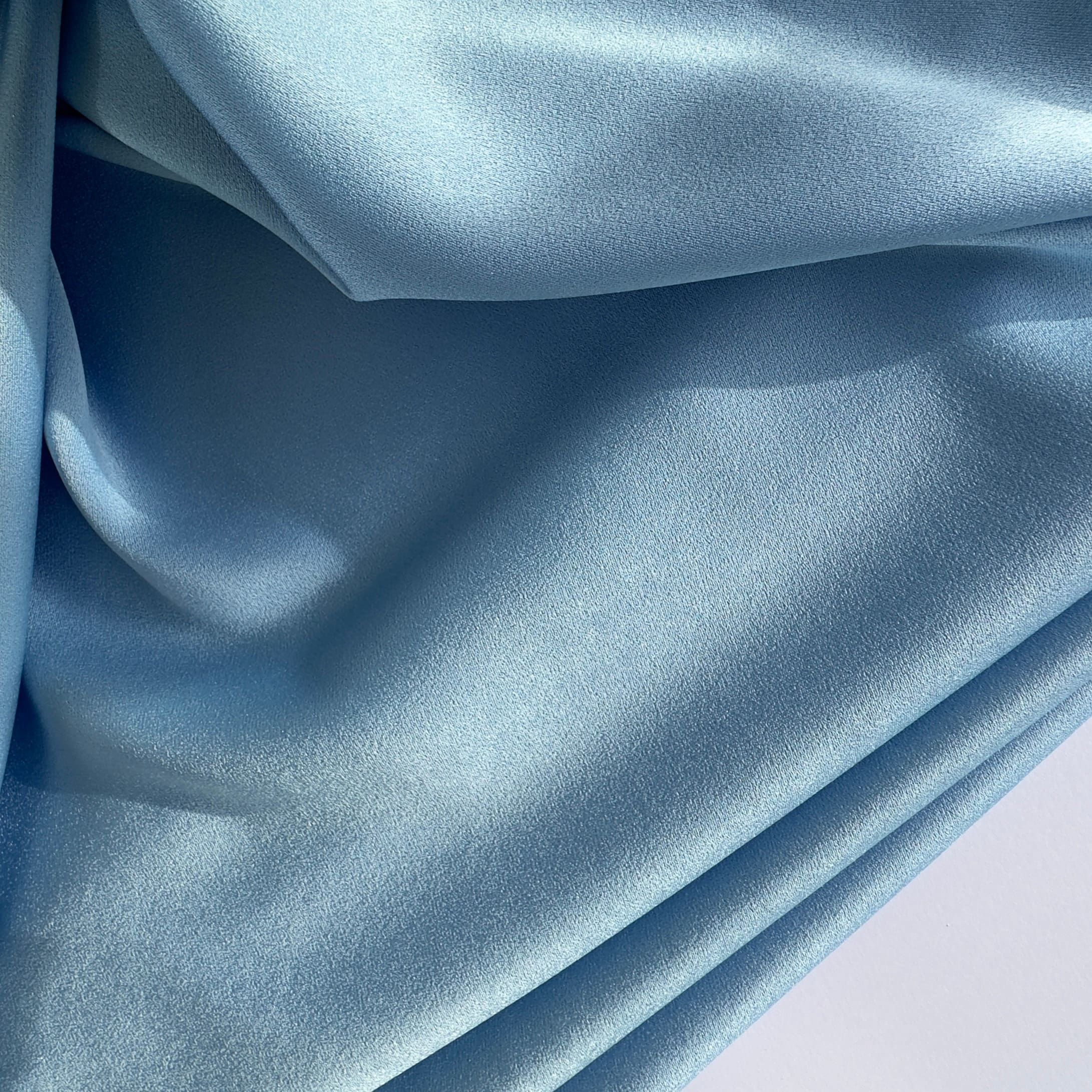 High Quality Italian Cady Fabric, Silk Viscose Satin Fabric, Double ...