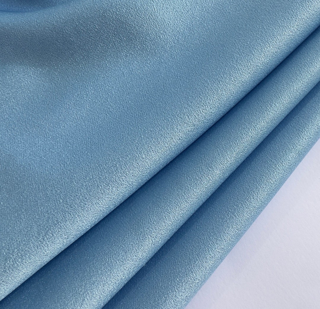 High Quality Italian Cady Fabric, Silk Viscose Satin Fabric, High ...
