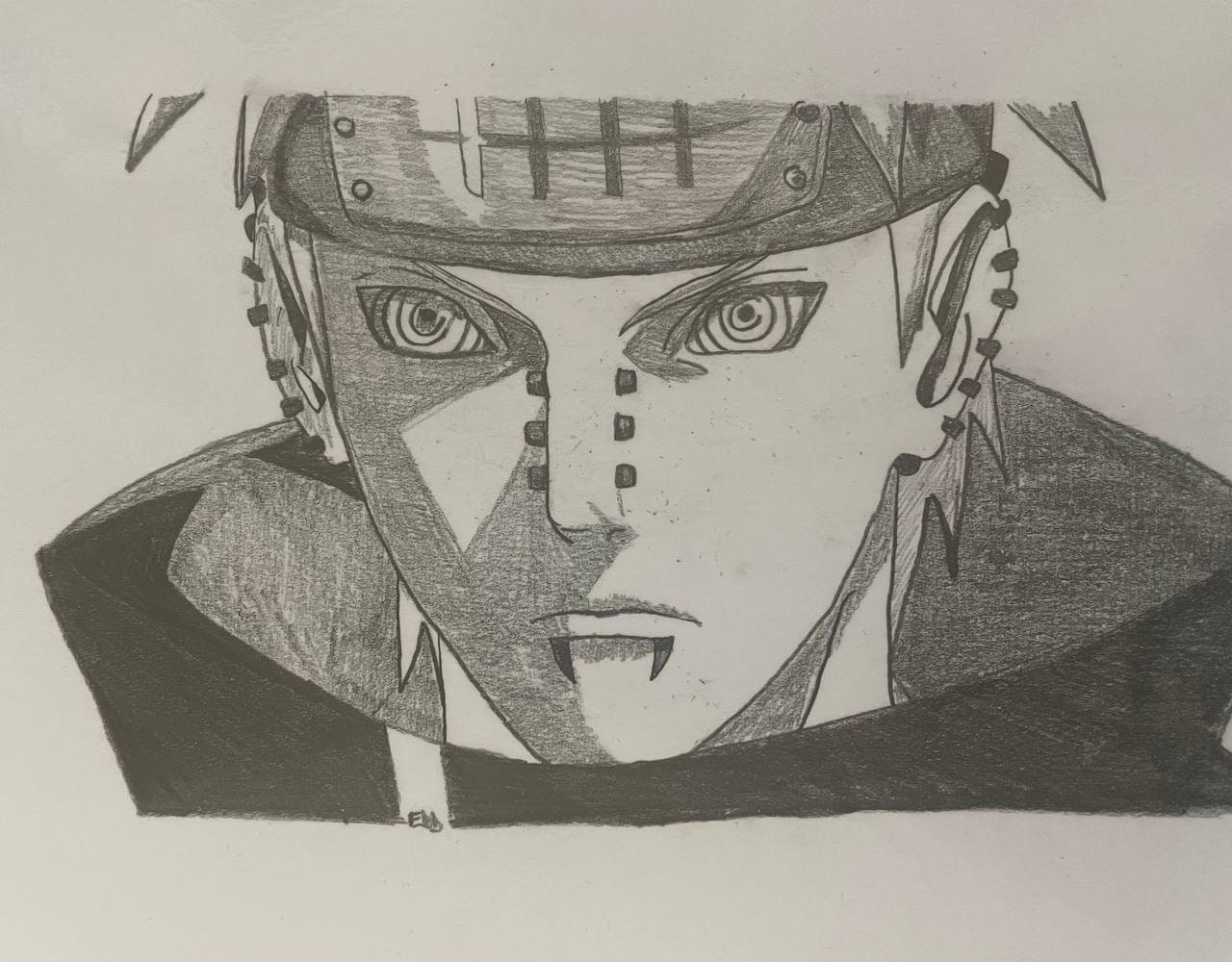 Pain Naruto Drawing