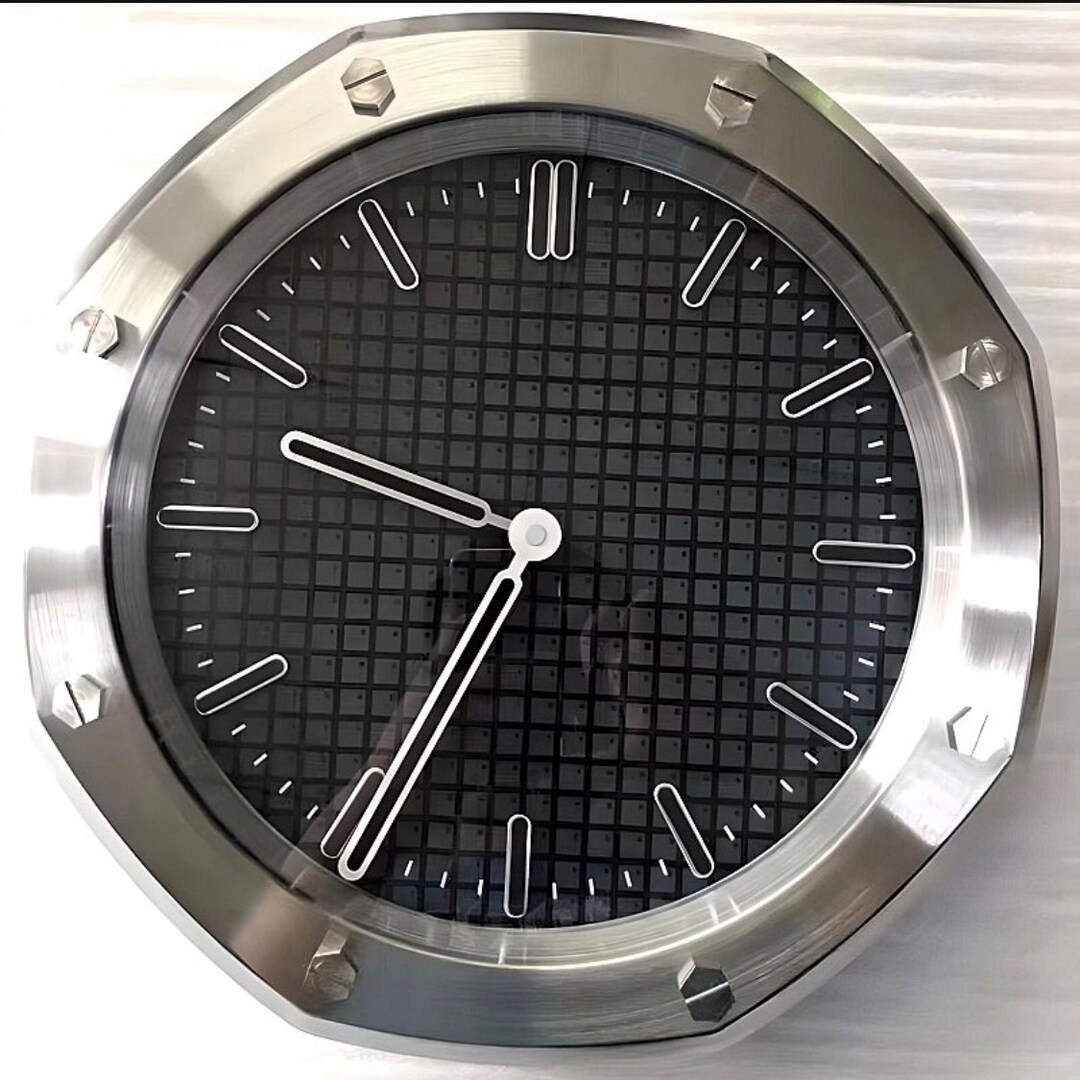 With Logo/text Homage Wall Clock for Watch Enthusiasts - Etsy