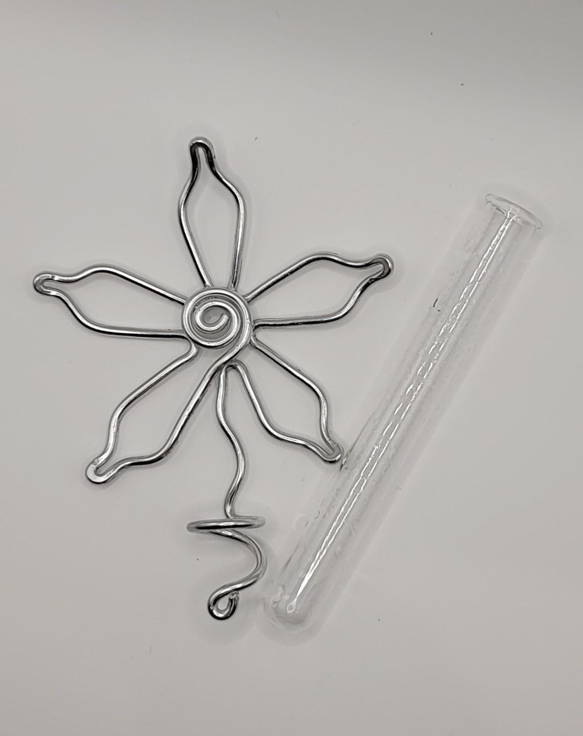 Flower Shaped Plant Propagator/bud Vase Wall Hanger - Etsy