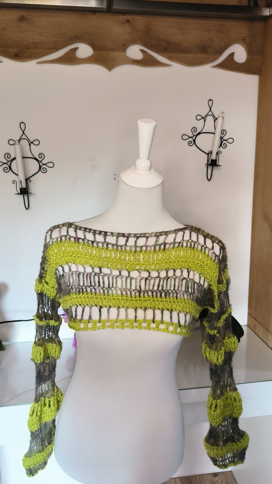 Shoulder Warmer, Shrug, Crocheted Shrug, Colorful, Dancing, Leisure ...